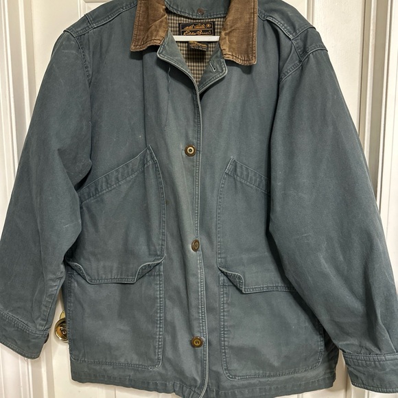 Eddie Bauer | Jackets & Coats | Vintage Eddie Bauer Chore Jacket Mens L ...